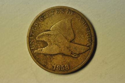 USA; Flying Eagle Cent 1858 | Small Cents