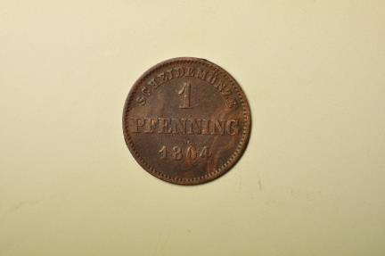 German States Bavaria; Pfennig 1864 | European Coins