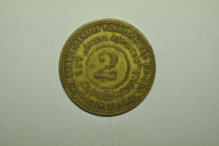 Guatemala Plantation Token 2 Reales no date | North & Central American ...