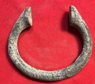 Bronze Manilla Slave Money Bracelet used in West Africa 1500's to 1800's