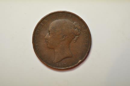 Great Britain; Penny 1853 | European Coins