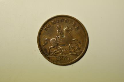 Great Britain; Token 1837 To Hanover | European Coins