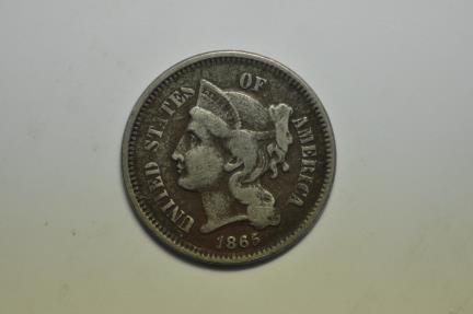 USA Nickel 3 Cents 1865 | 3 Cents