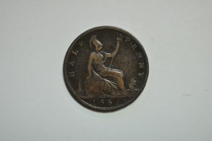 Great Britain; Half Penny 1862 | European Coins