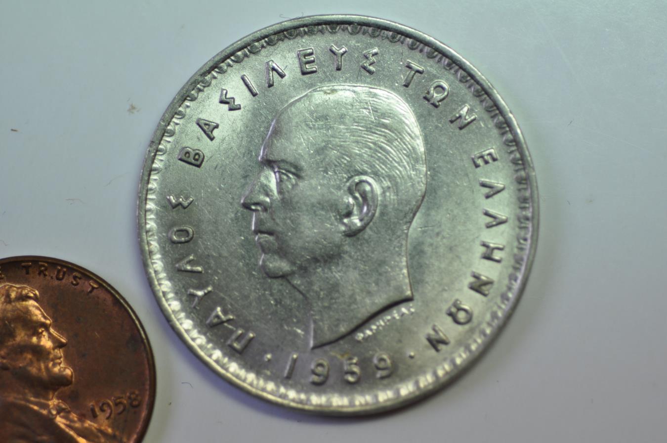 Greece; 10 Drachmai 1959 BU | European Coins