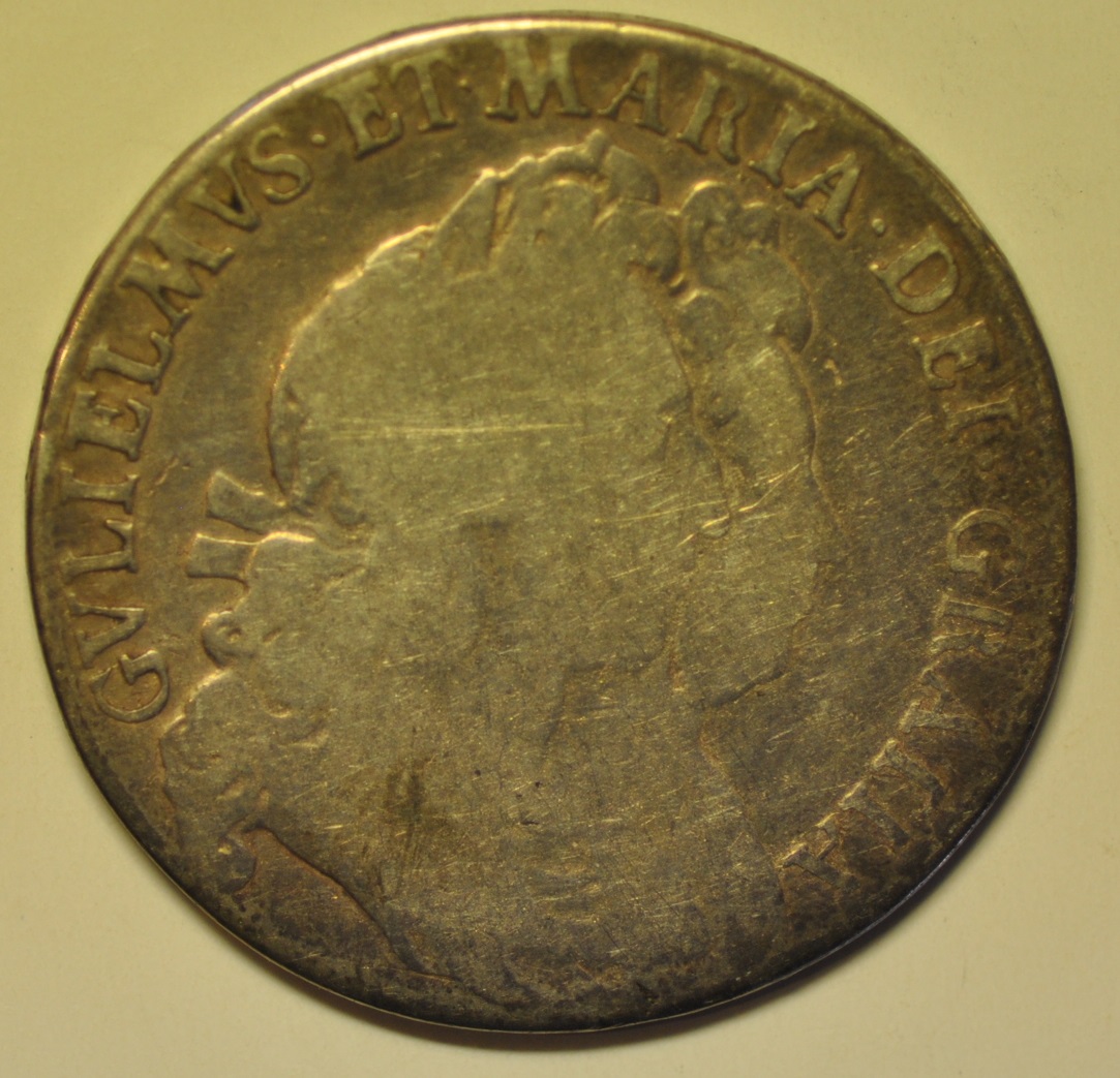 Great Britain; Silver 1/2 Crown 1693 | European Coins