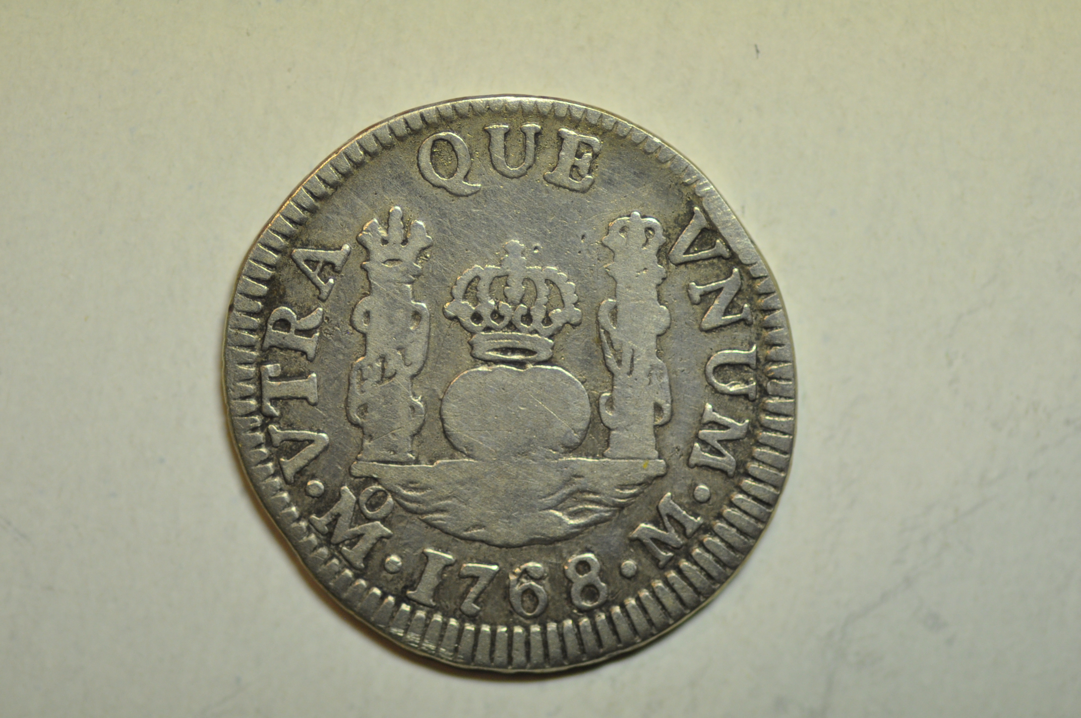 Mexico; Pillar - Type Real 1768 Mo M | North & Central American and ...