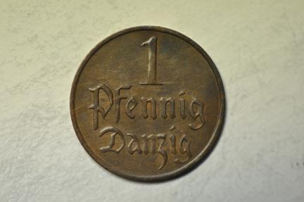 Danzig Free City; Pfennig 1926 | European Coins