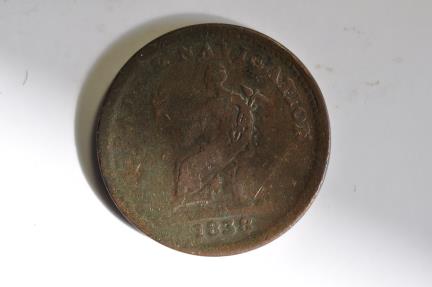 British Guiana; Copper Stiver 1838 | South American Coins