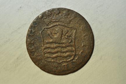 Netherlands - Zeeland; Copper Duit 1795 | European Coins