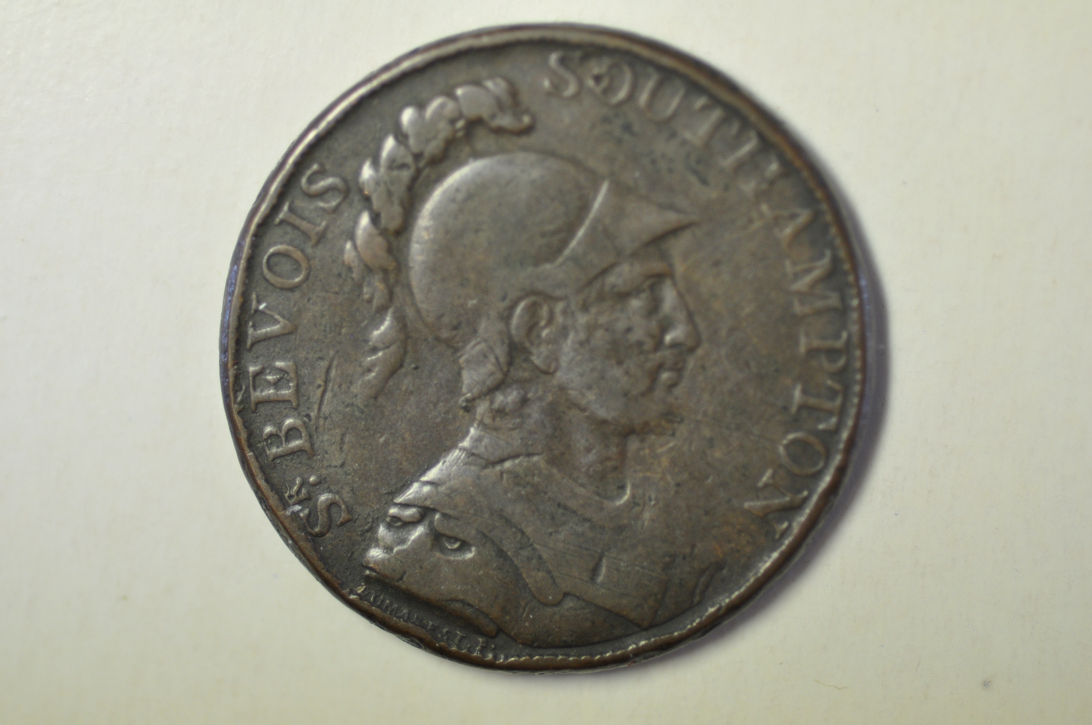 Great Britain; Southampton Half Penny Token 1791 | European Coins