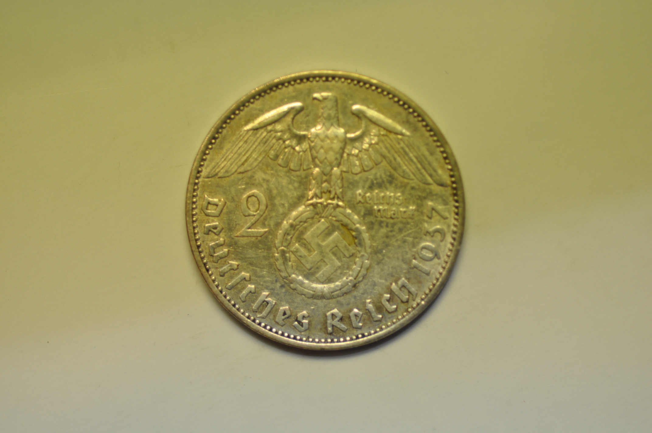 Germany; Silver 2 Reichsmark 1937-A | European Coins