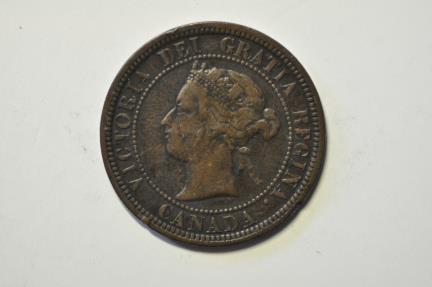 Canada; Cent 1882-H | North & Central American and Caribbean Coins