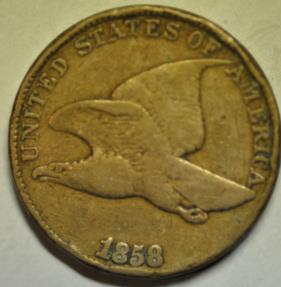 USA Flying Eagle Cent 1858 | Small Cents