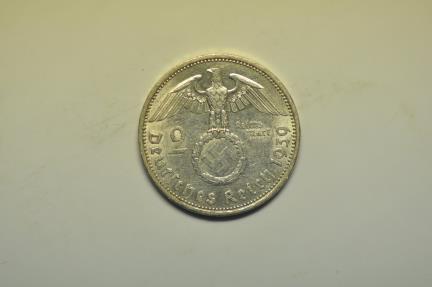 Germany; Silver 2 Reichsmark 1939-A | European Coins