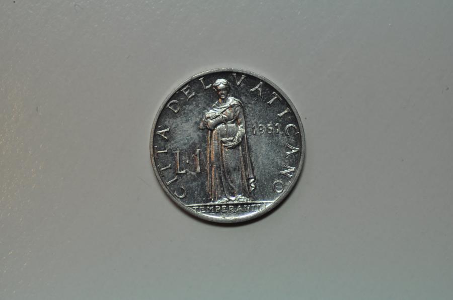 Vatican; Lira Anno XIII - 1951 | European Coins
