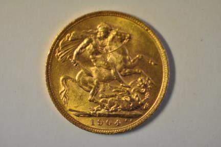 Great Britain; Gold Sovereign 1904 UNC | European Coins