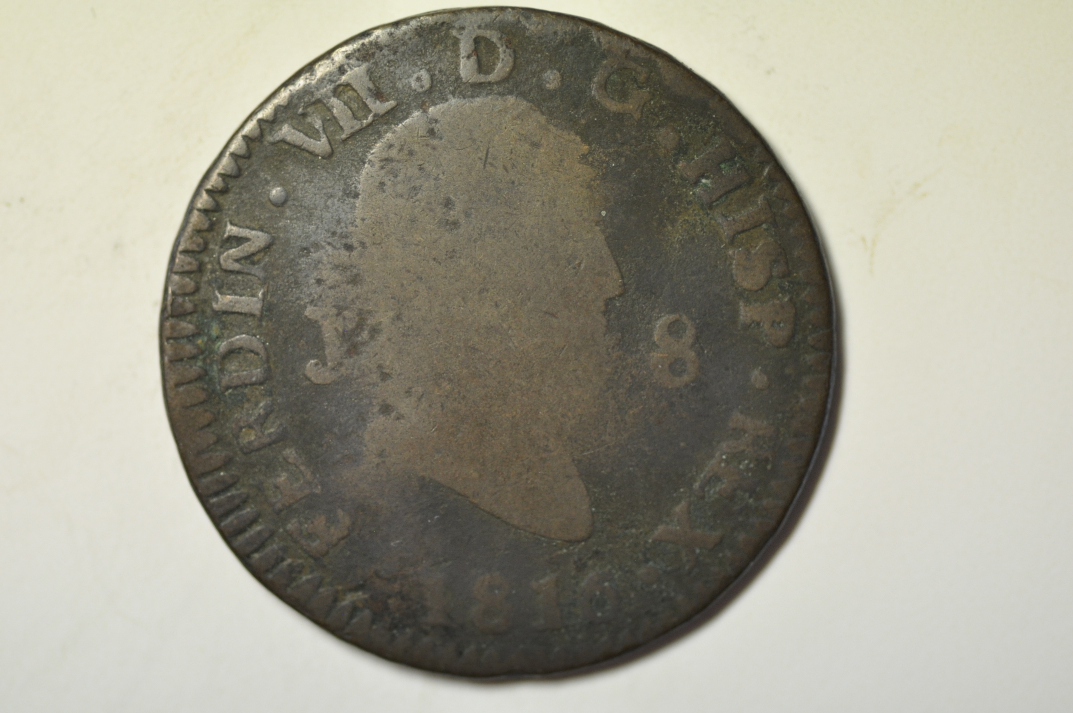 Spain; 8 Maravedis 1816 | European Coins