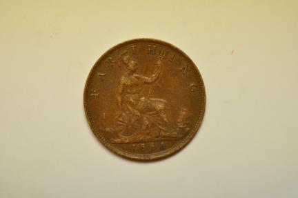 Great Britain; Farthing 1886 | European Coins