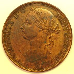 Great Britain Penny 1892 | European Coins