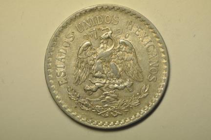 Mexico; Silver Peso 1924 | North & Central American and Caribbean Coins