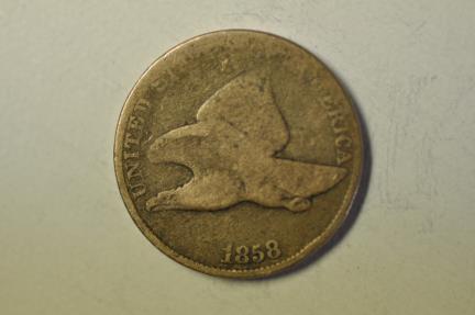 USA Flying Eagle Cent 1858 | Small Cents