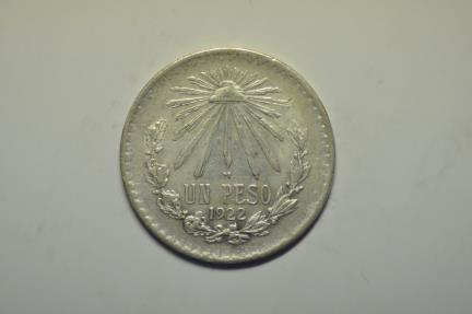 Mexico; Silver Peso 1922 | North & Central American and Caribbean Coins