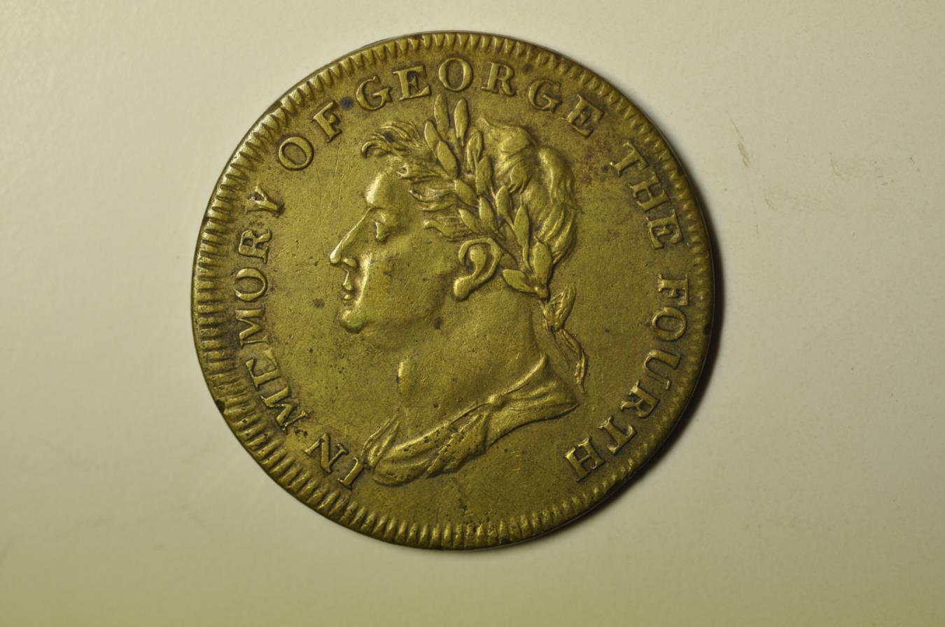 Great Britain; Medal in Memory of George IV 1830 | European Coins