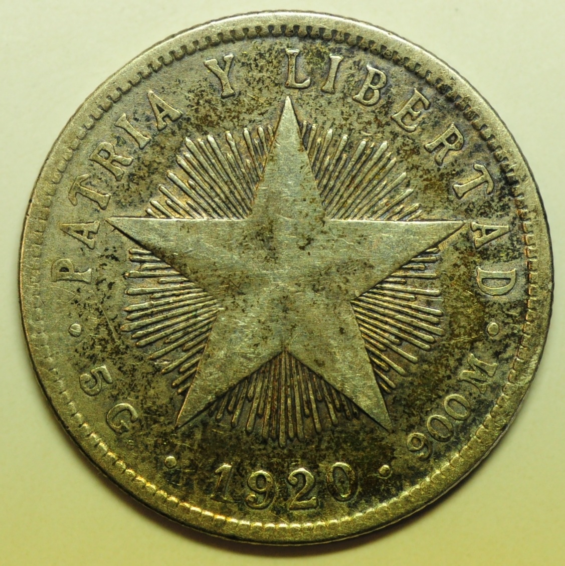 Cuba; Silver 20 Centavos 1920 | North & Central American and Caribbean ...