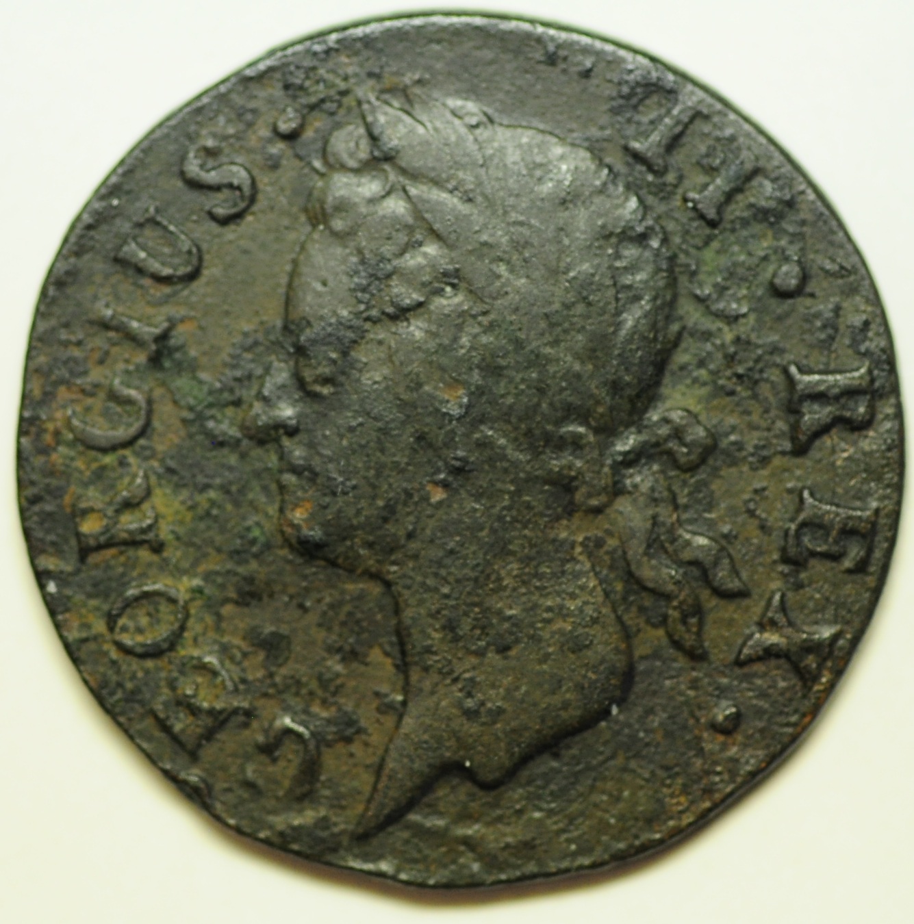 Ireland Copper Farthing 1744 | European Coins