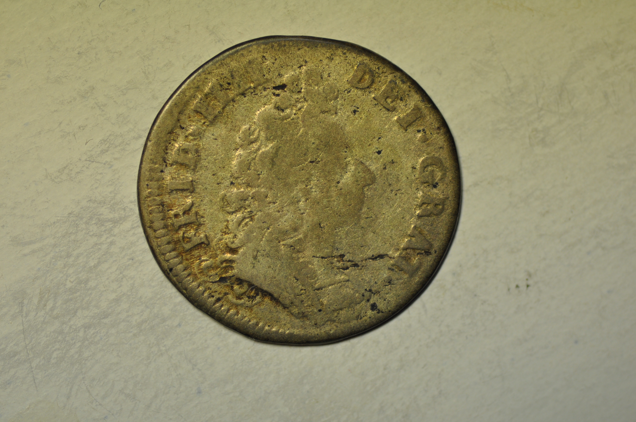 Denmark; Silver 8 Skilling 1705 | European Coins