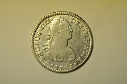 Mexico; Silver Real 1798 Mo FM XF | North & Central American and ...