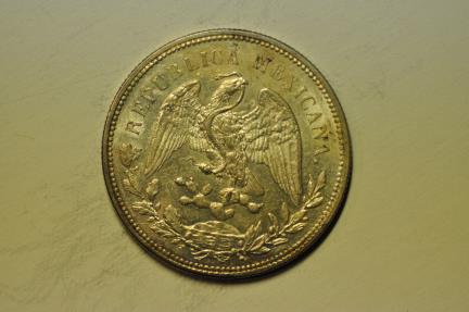 Mexico; Silver Peso 1909 Mo GV UNC | North & Central American and ...