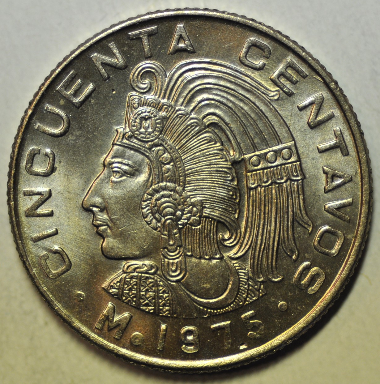 Mexico; CuNi 50 Centavos 1975 Mo UNC | North & Central American and ...