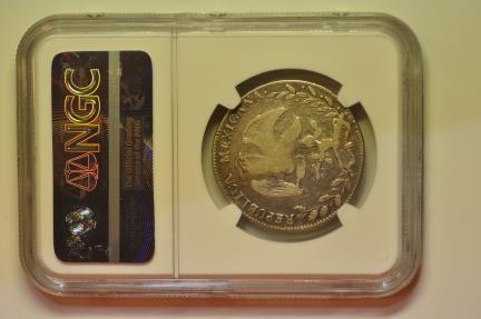 Mexico; Silver 4 Reales 1843 PI A.M. NGC VF20 | North & Central ...
