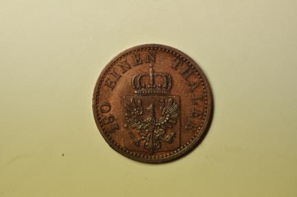 Germany Prussia; 2 Pfennig 1869-B AU/UNC | European Coins