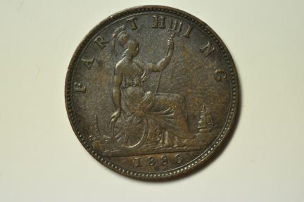 Great Britain; Farthing 1880 | European Coins