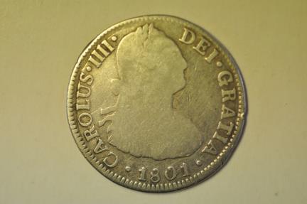 Mexico; Silver 2 Reales 1801 Mo FT | North & Central American and ...