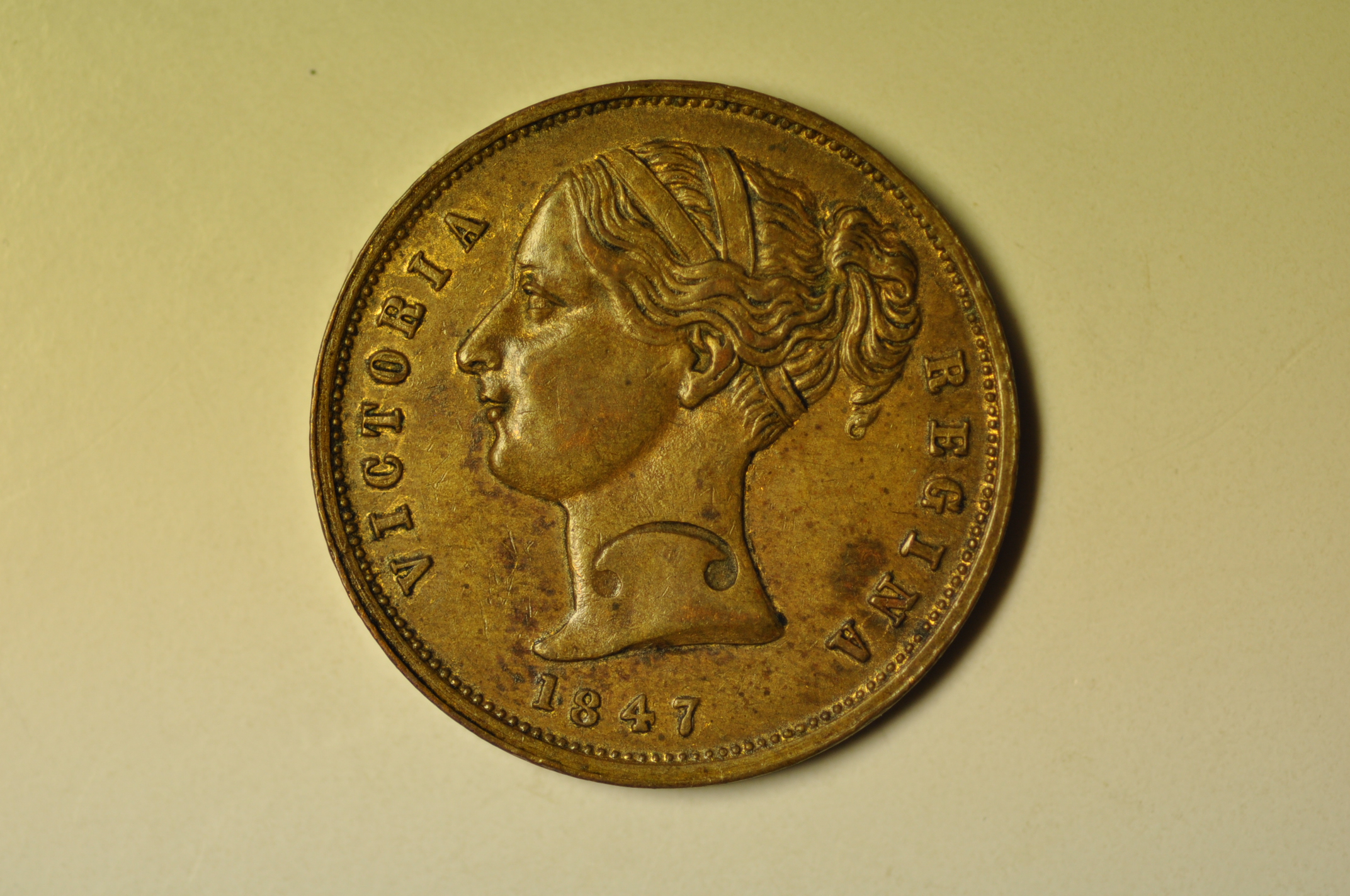 Great Britain; Louis Philippe I Token 1847 | European Coins