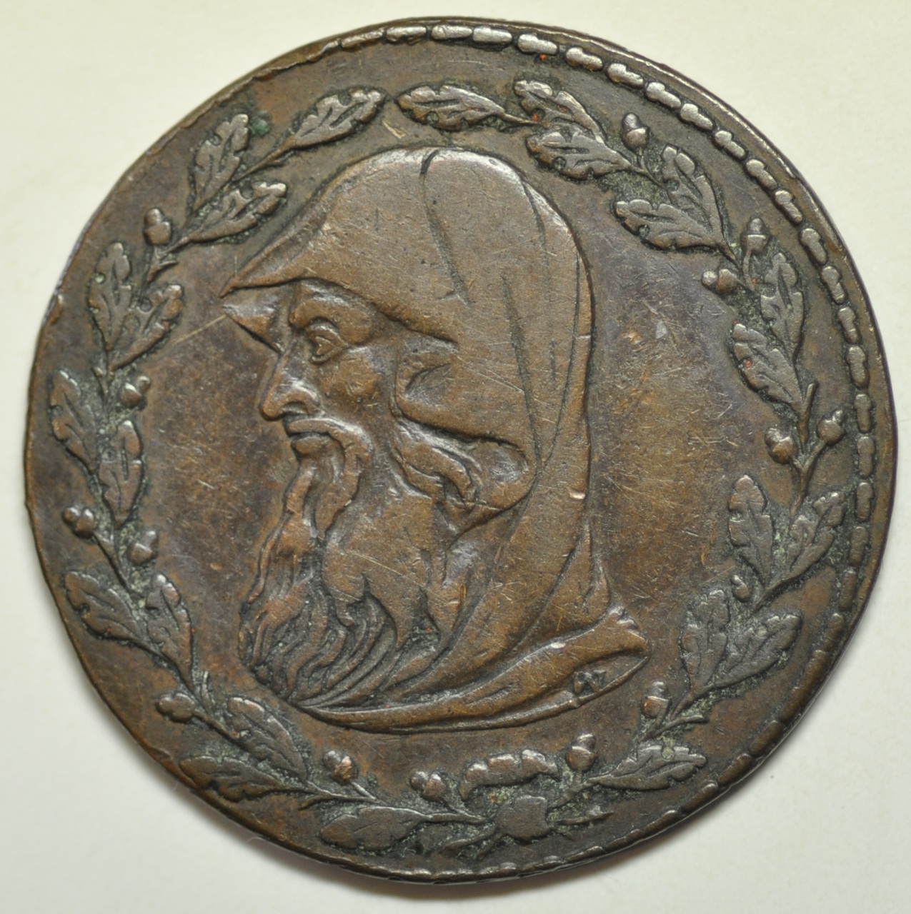 Great Britain Anglesey Copper 1/2 Penny Token 1795 Druid | European Coins