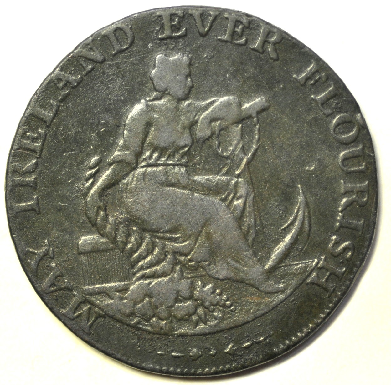 Ireland Dublin Halfpenny Token 1794 | European Coins
