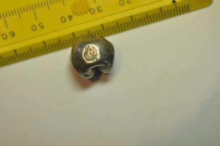 Ayutthaya Kingdom (Siam); Silver Baht - Pod Duang (Bullet Money) no ...