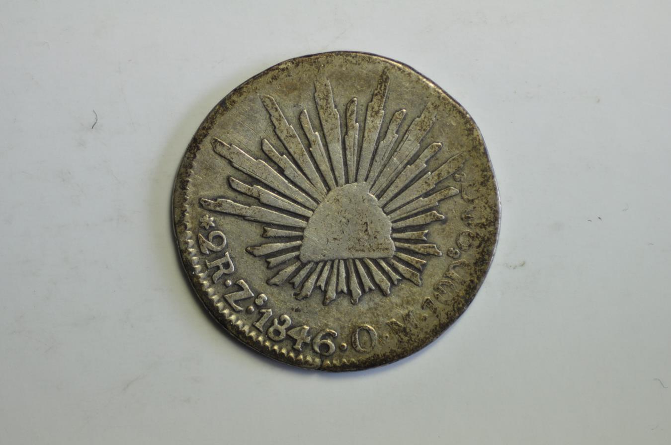 Mexico Silver 2 Reales 1846 Zs OM | North & Central American and ...