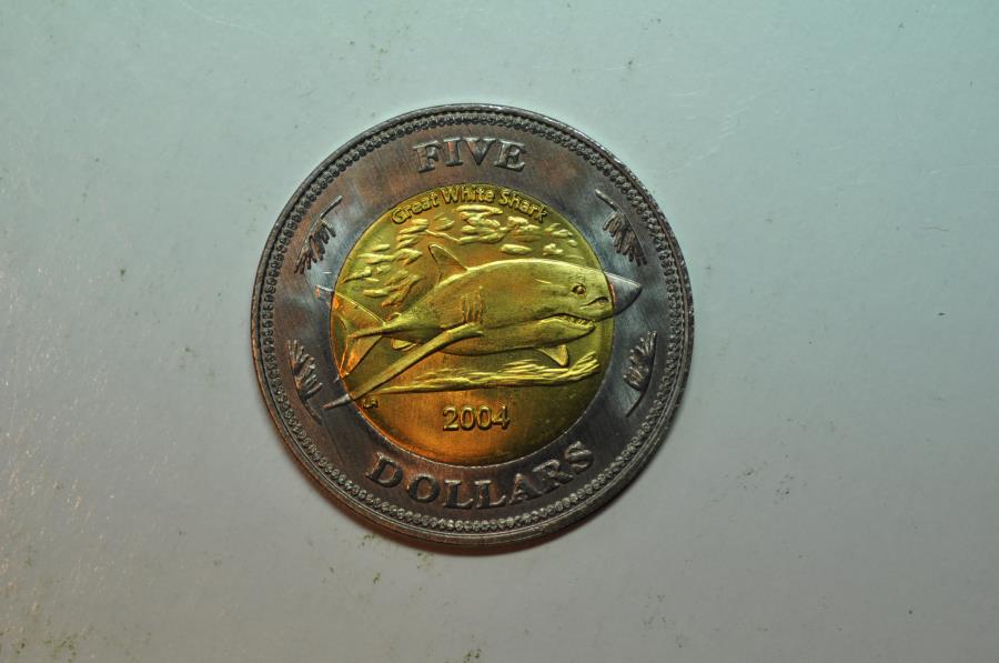 Cocos Keeling Islands; 5 Dollars 2004 UNC | Australian & Oceanian Coins