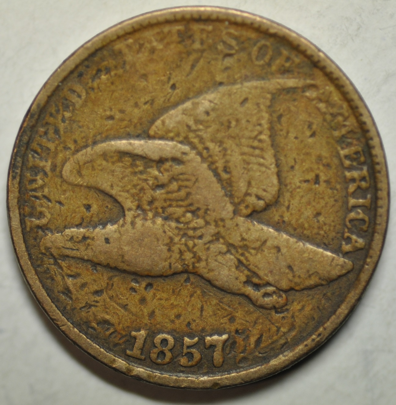 USA Flying Eagle Cent 1857 | Small Cents