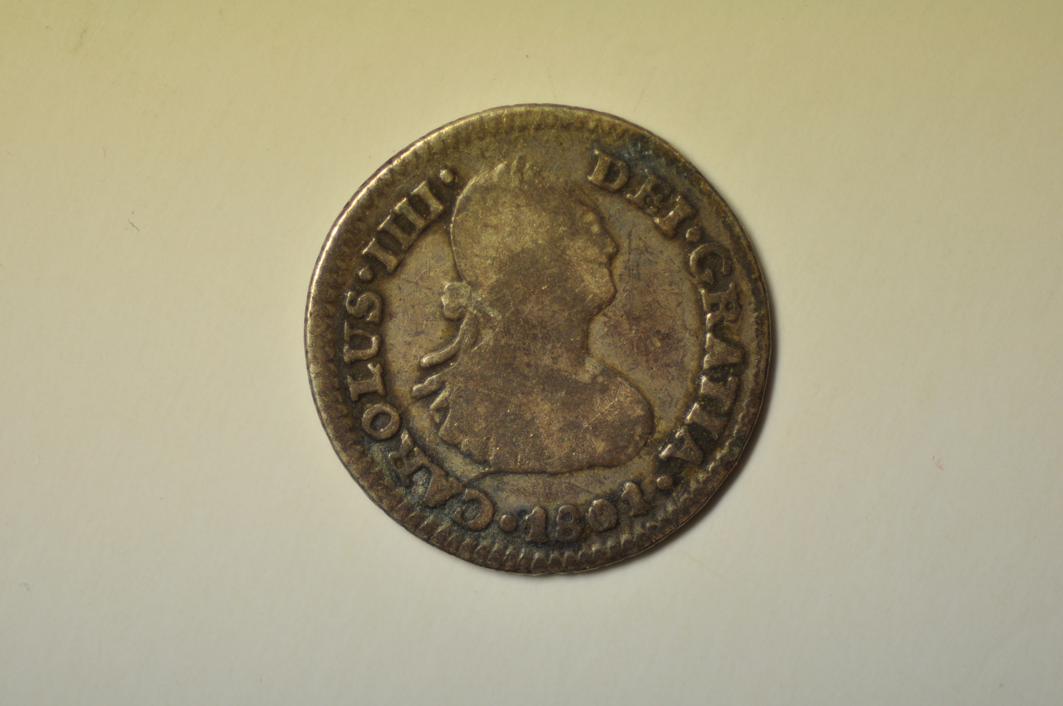 Mexico; Silver 1/2 Real 1801 Mo FT | North & Central American and ...