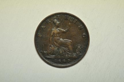 Great Britain; Farthing 1887 | European Coins
