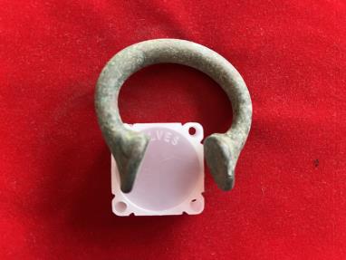 Bronze Manilla Slave Money Bracelet used in West Africa 1500's to 1800's