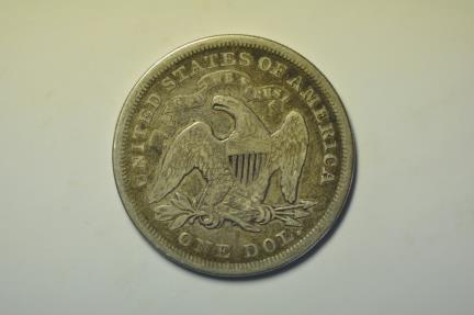 USA Liberty Seated Dollar 1871 | Dollars