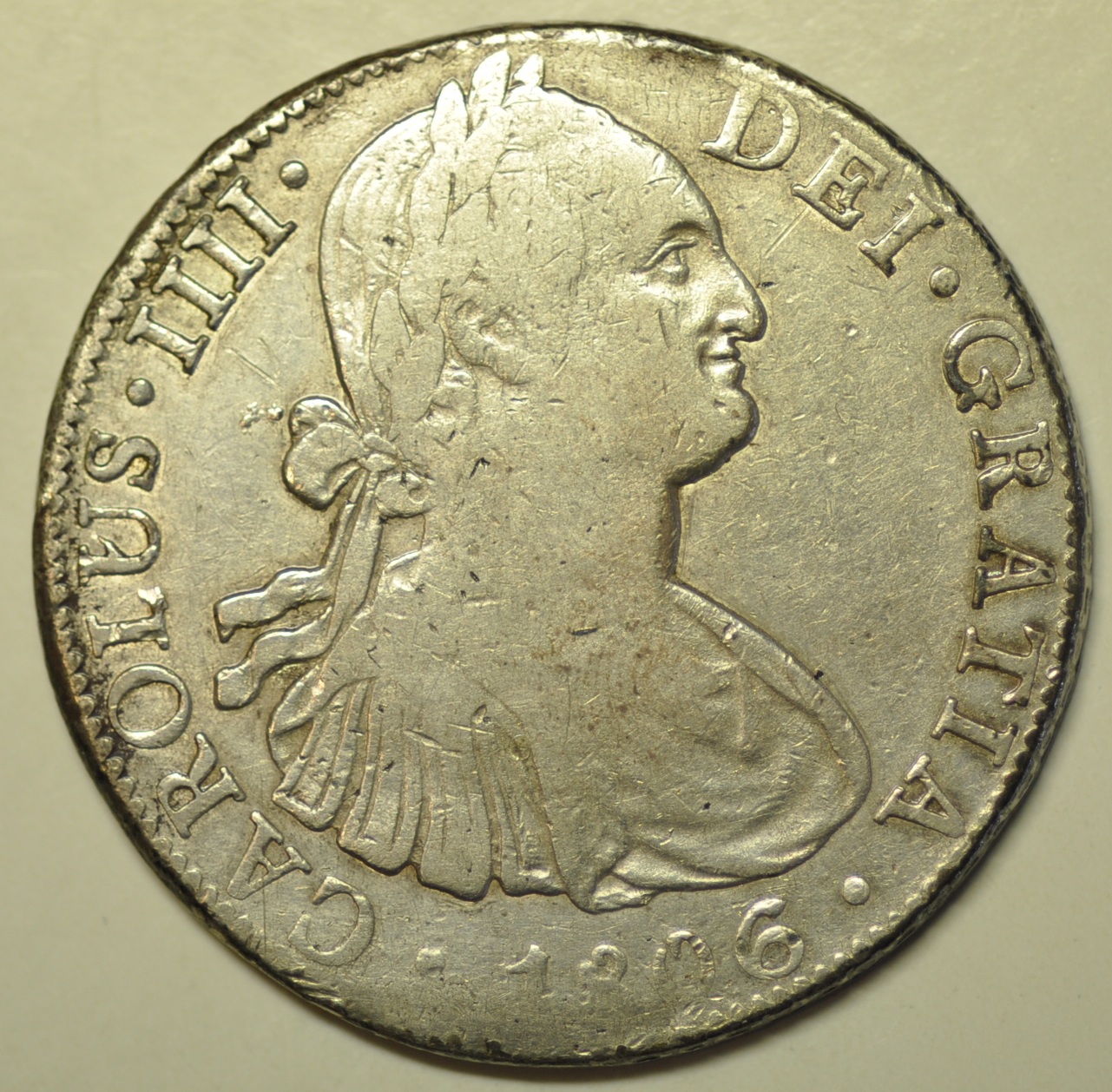 Mexico - Colonial Silver 8 Reales 1806 Mo TH | North & Central American ...
